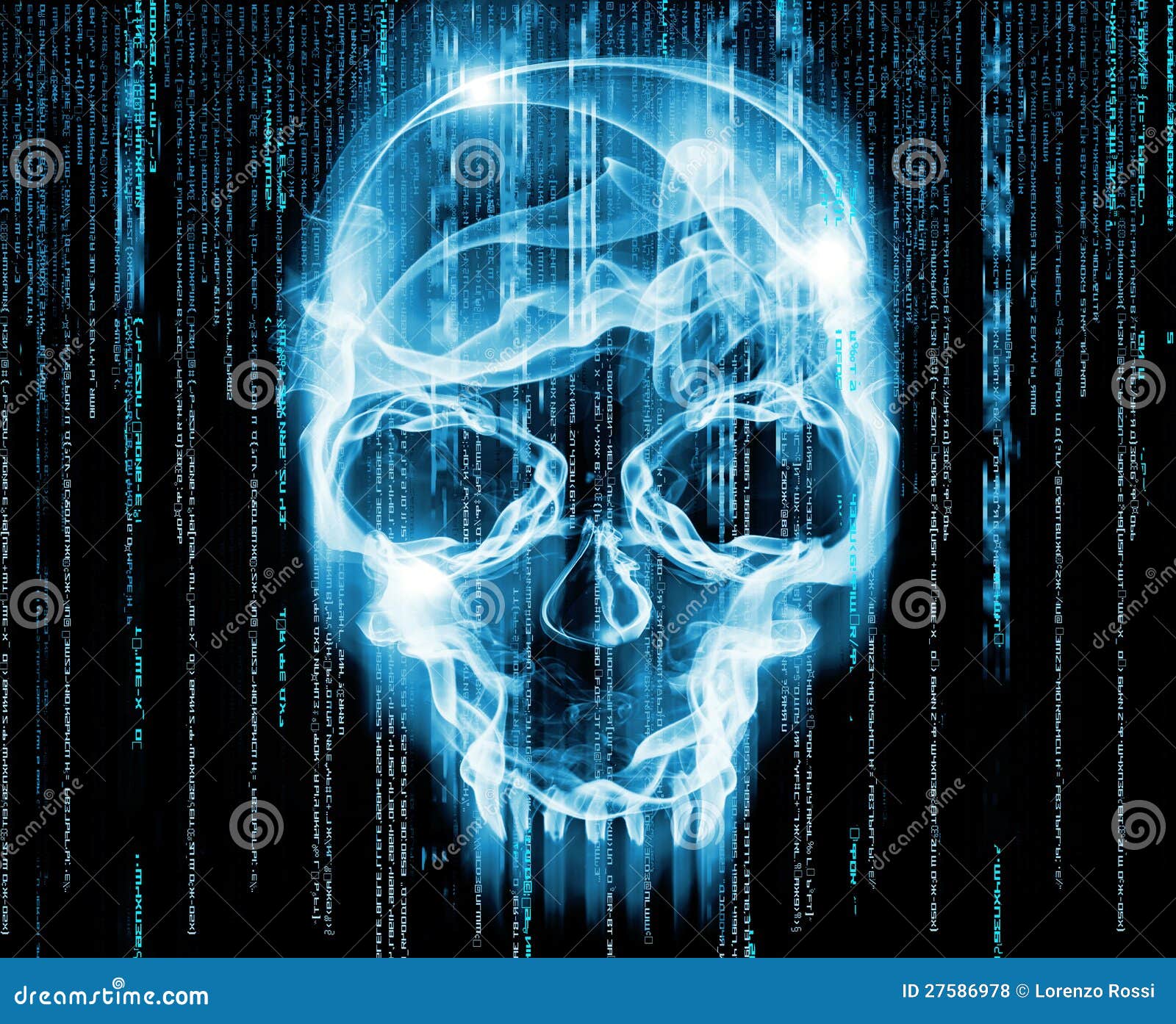 Hakkers stock illustratie. Illustration of technologie - 27586978