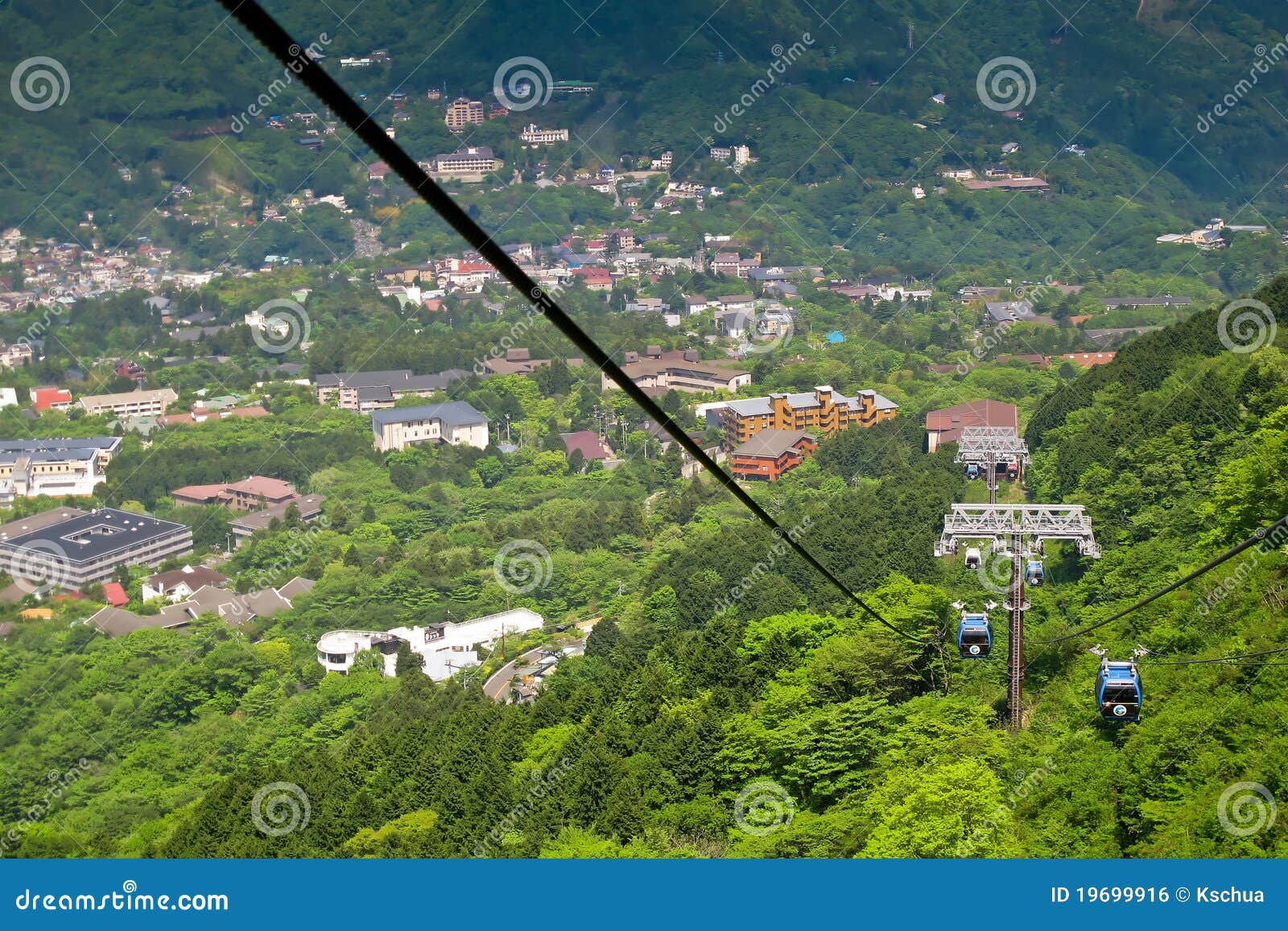 Hakone Ropeway stock photo. Image of idyllic, mountain - 19699916