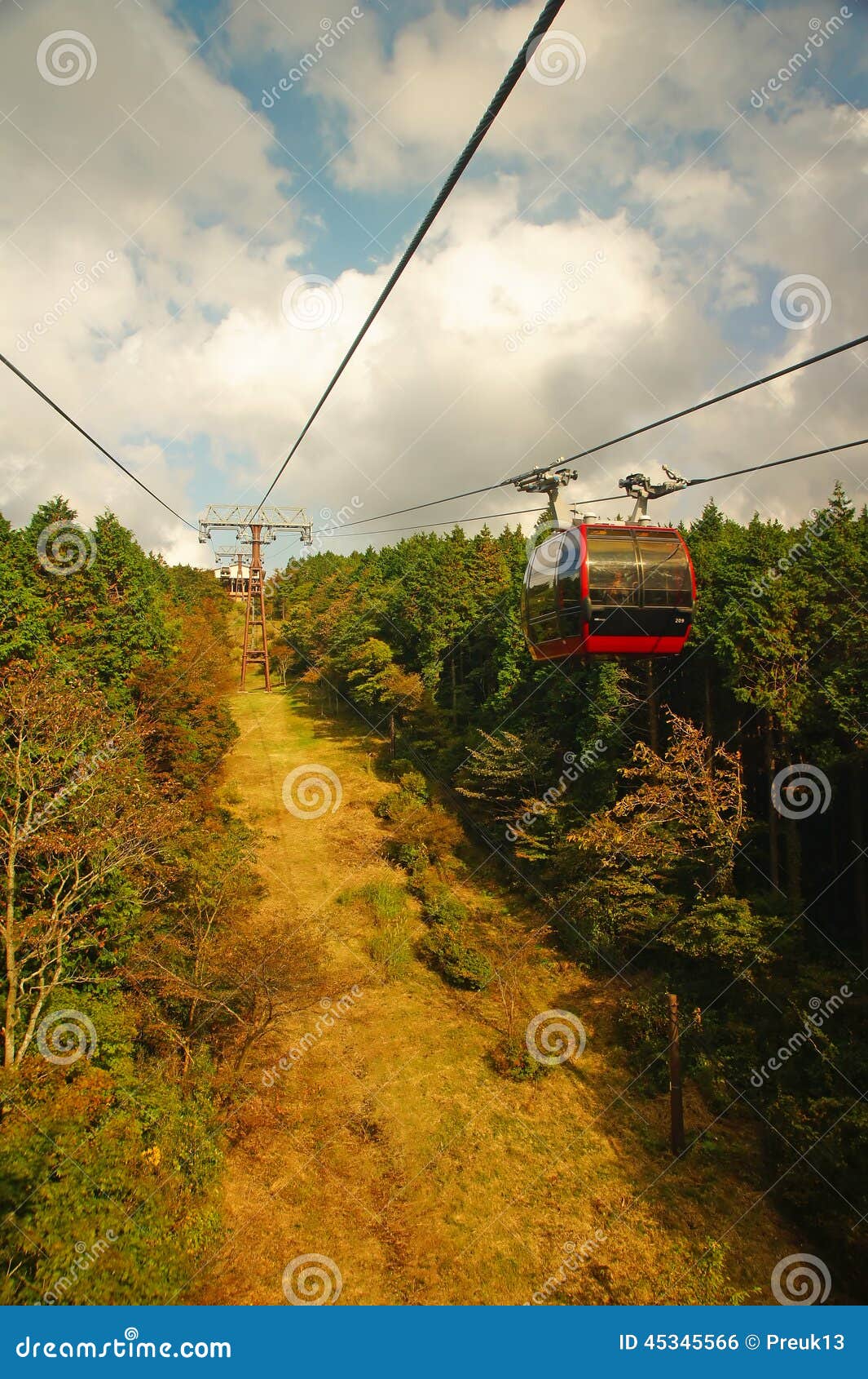 Hakone Ropeway With Nature Background Royalty-Free Stock Photography ...