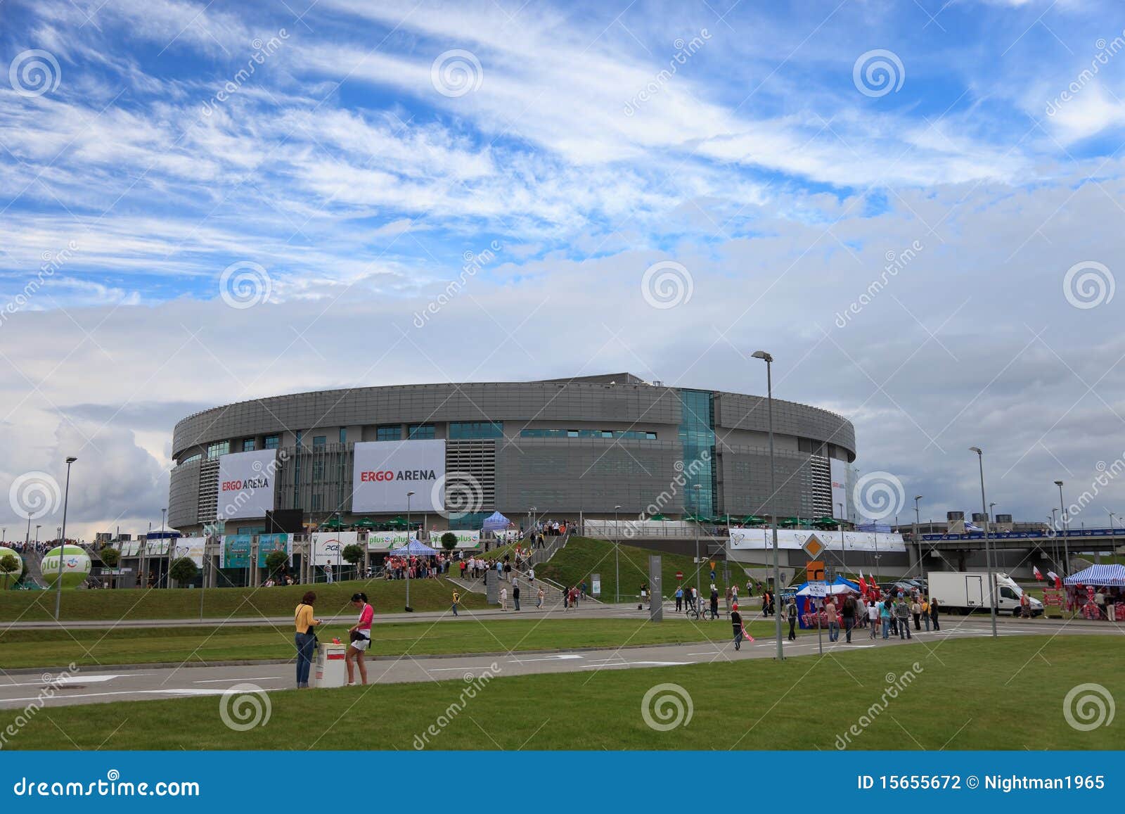 Hala Sopot inauguration editorial photography. Image of landmark - 15655672