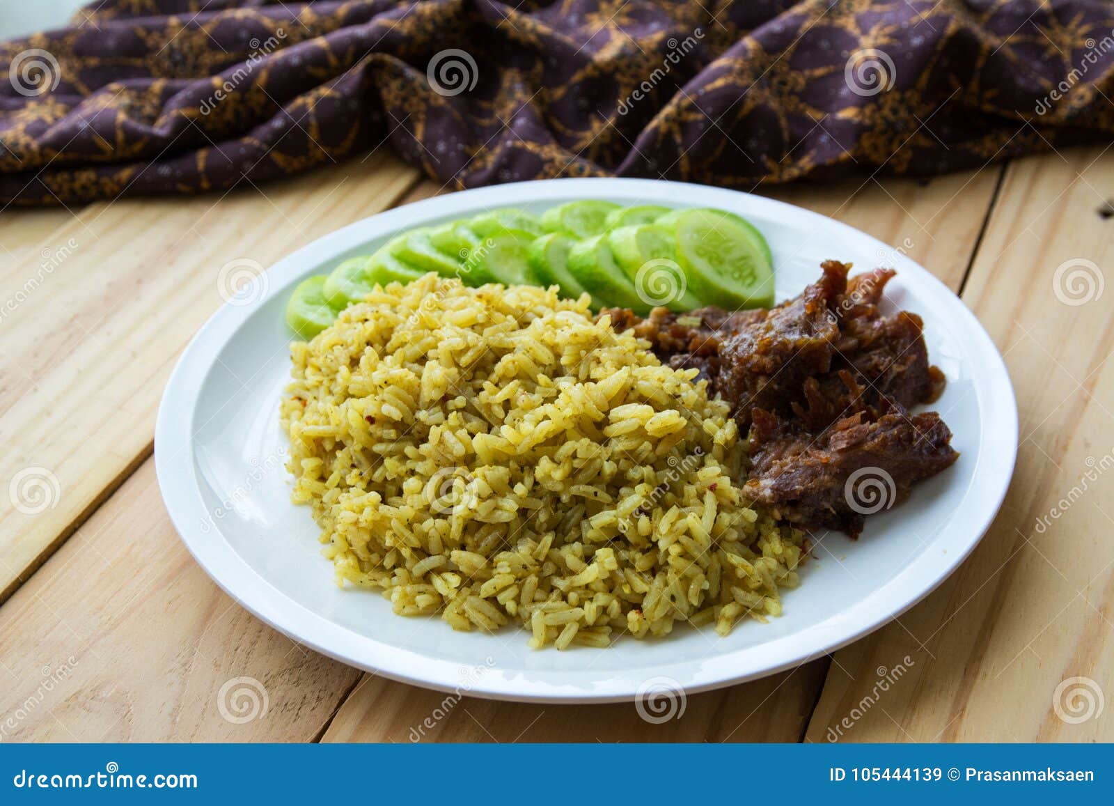Halal food Arab rice stock image. Image of arabian, pakistan - 105444139