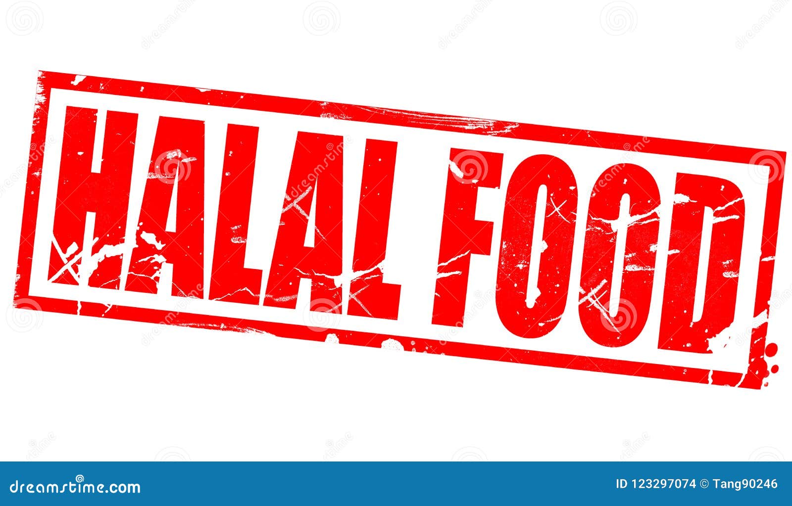 Pig Non Halal Frame Banner Vector Illustration | CartoonDealer.com ...