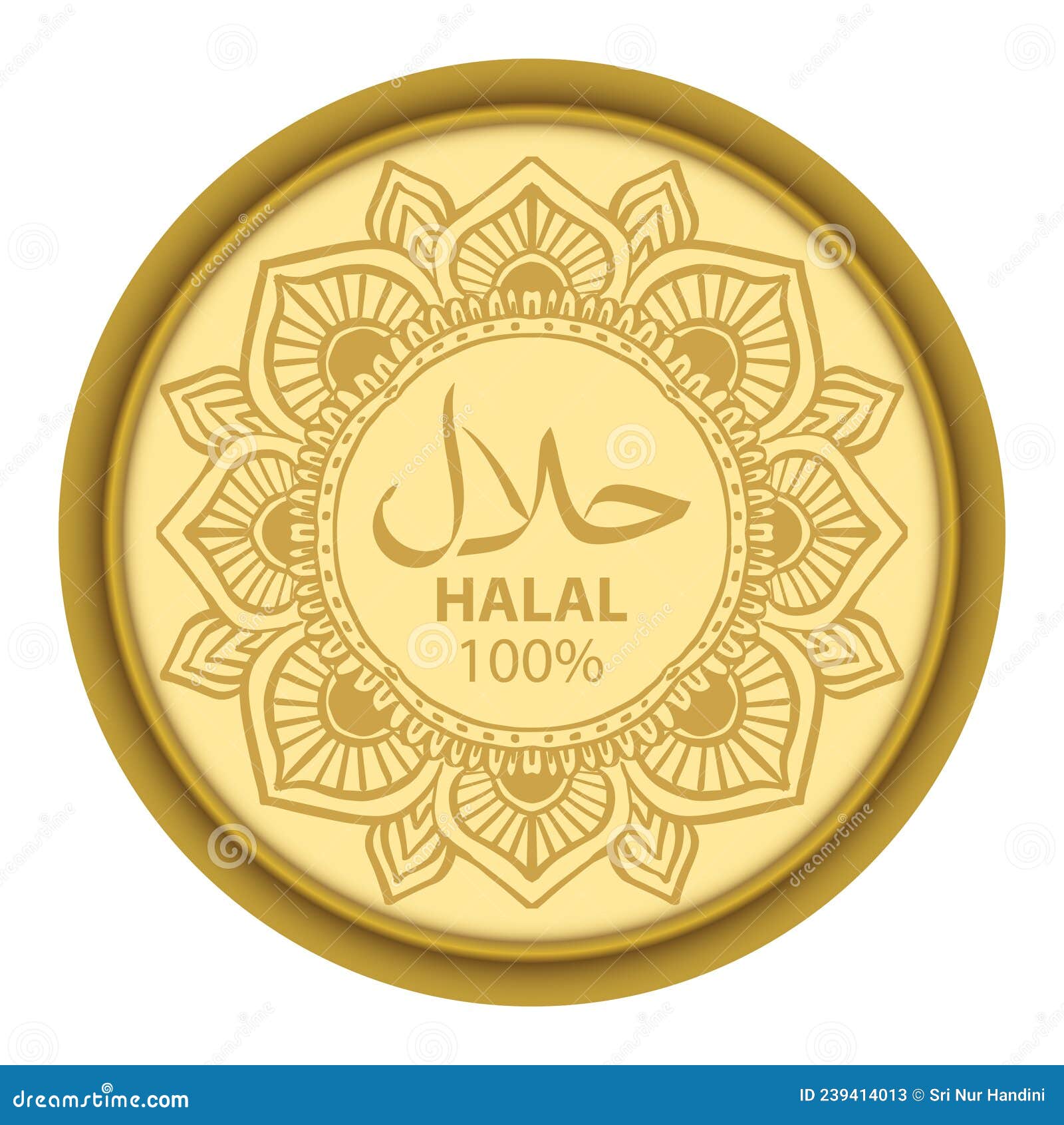 Pig Non Halal Frame Banner Vector Illustration | CartoonDealer.com ...