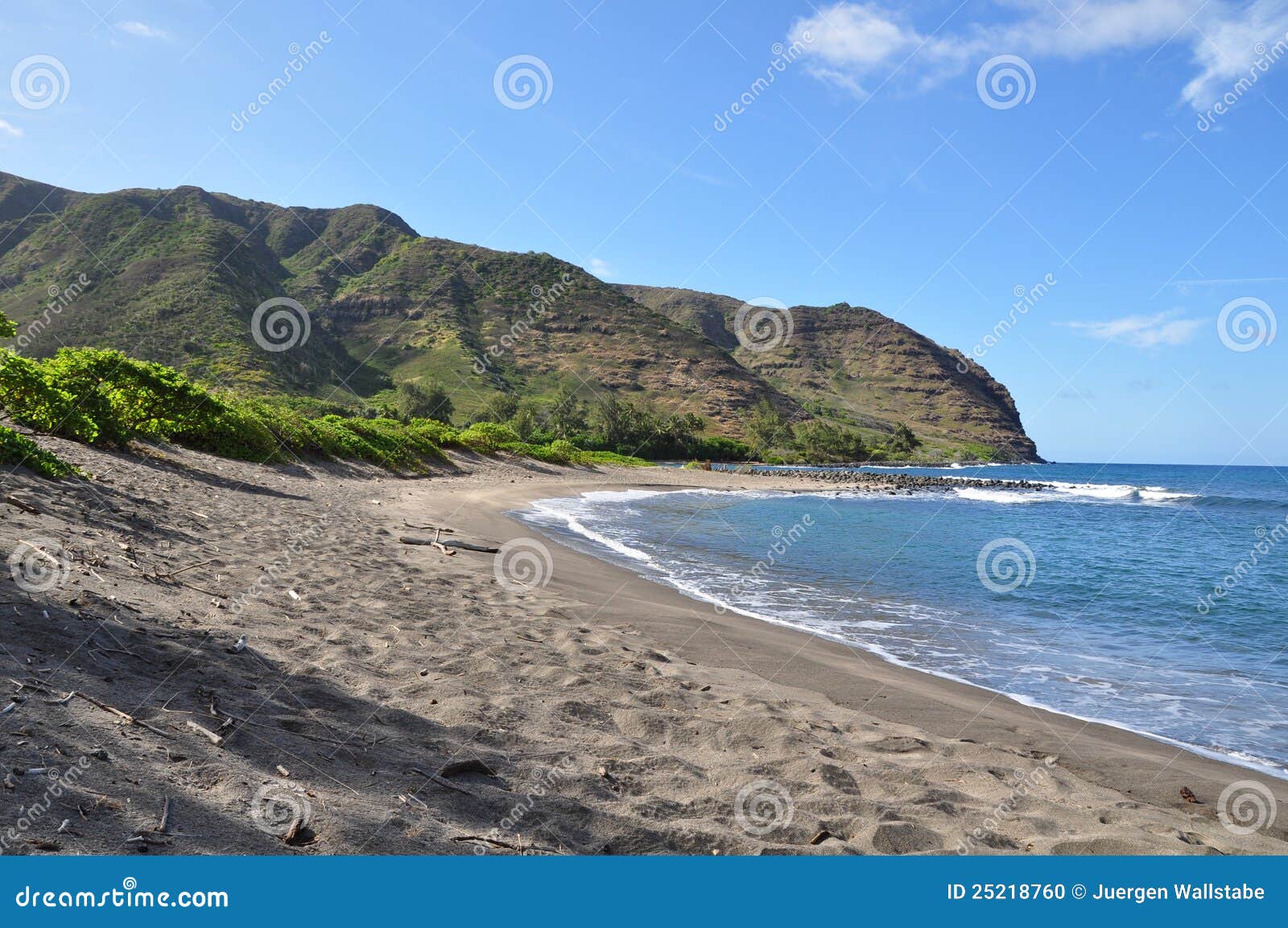 Halawa Bay, Molokai, Hawaii Royalty-Free Stock Photo | CartoonDealer ...