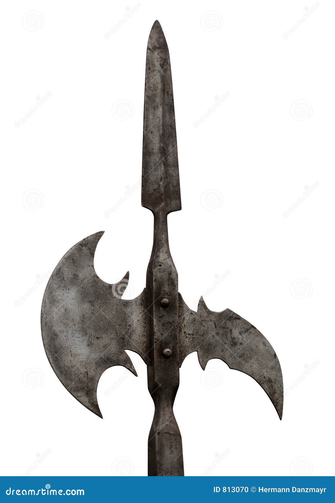 Halberd stock photo. Image of isolated, safety, lancelot - 813070