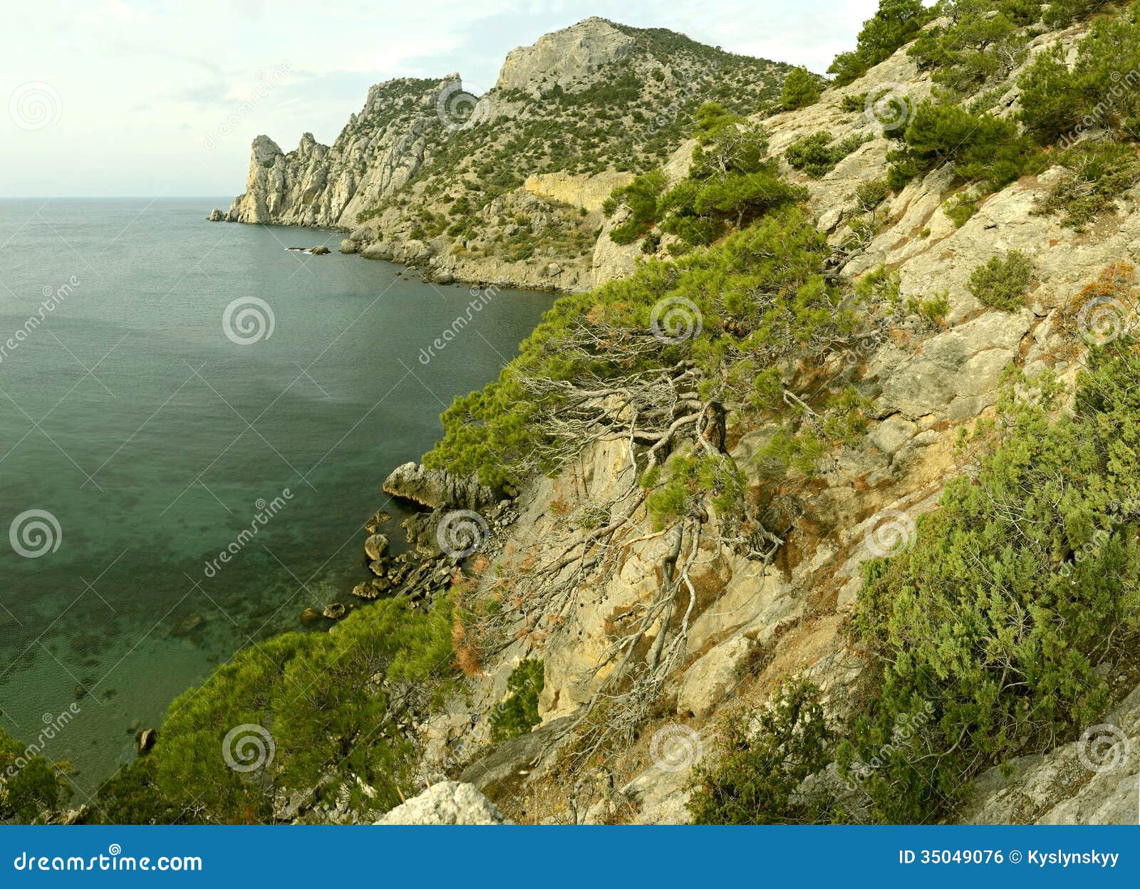 Halbinsel von Krim stockfoto. Bild von landschaft, wasser - 35049076