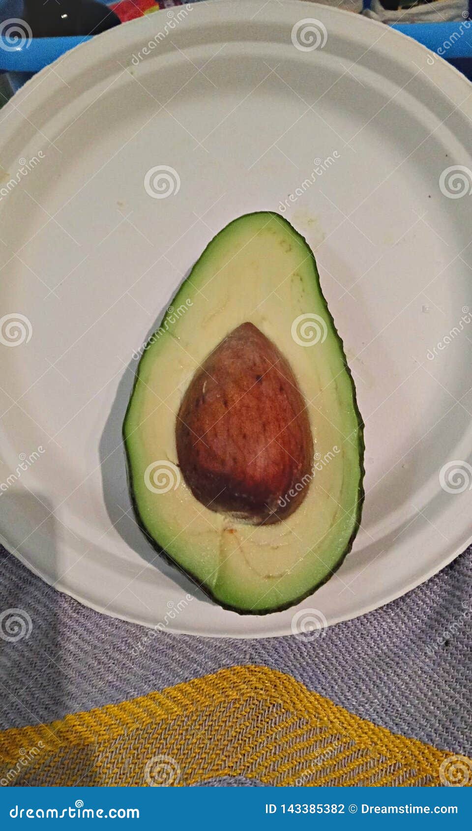 Half Avocado stock photo. Image of fruit, vegetable - 143385382