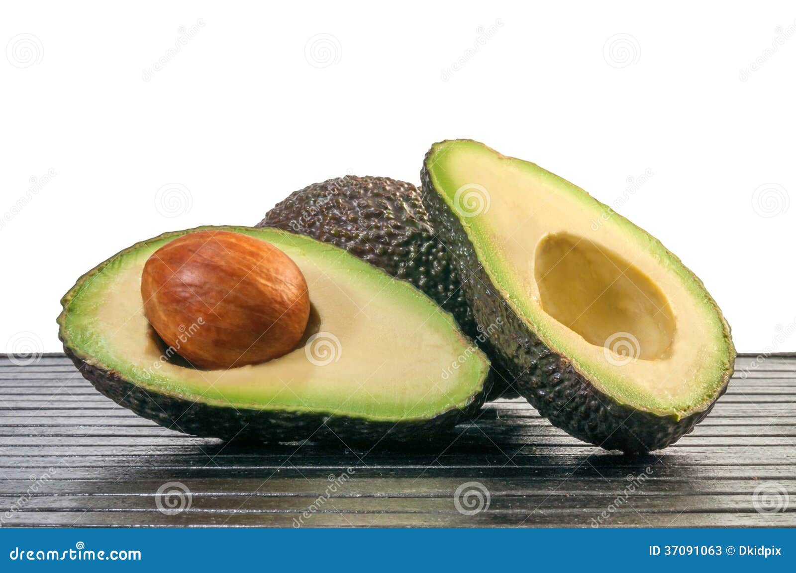 Half avocado stock image. Image of nutritious, nature - 37091063