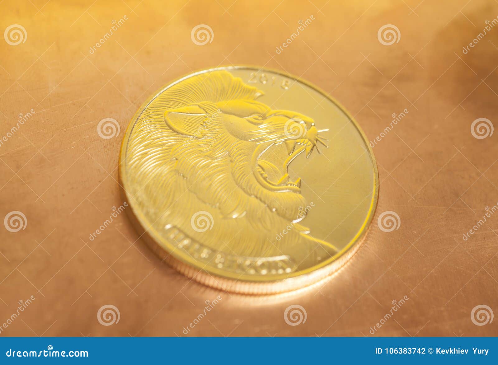 Half bitcoin with lion stock photo. Image of money, currency - 106383742