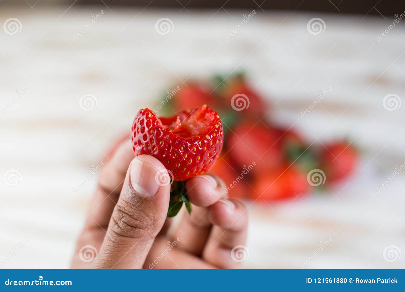 Hand Of A Man With Bitten Fingernails Royalty-Free Stock Image ...