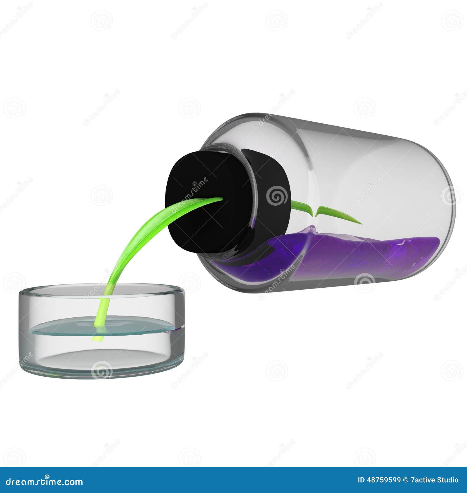 Half bladexperiment stock illustratie. Illustration of elementen - 48759599