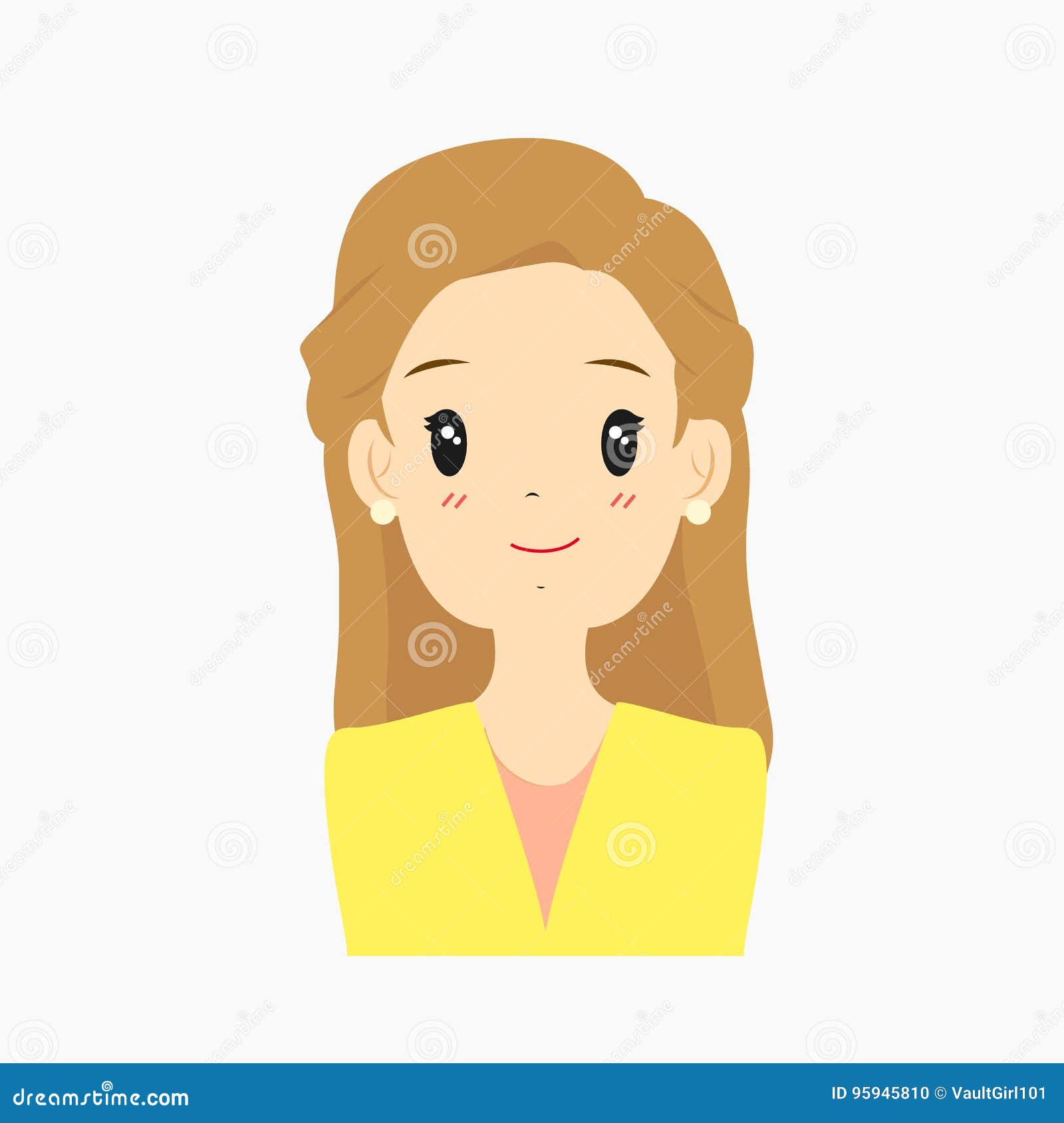 Half Body Mother Avatar Vector Stock Vector - Illustration of avatar ...