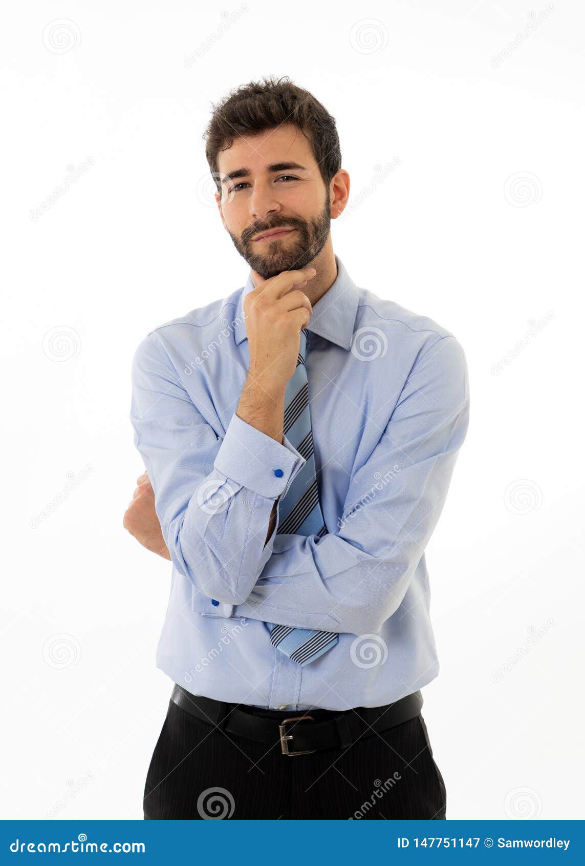 Half Body Portrait of Happy Confident Hipster Young Businessman ... Half Body Portrait of Happy Confident Hipster Young Businessman ...