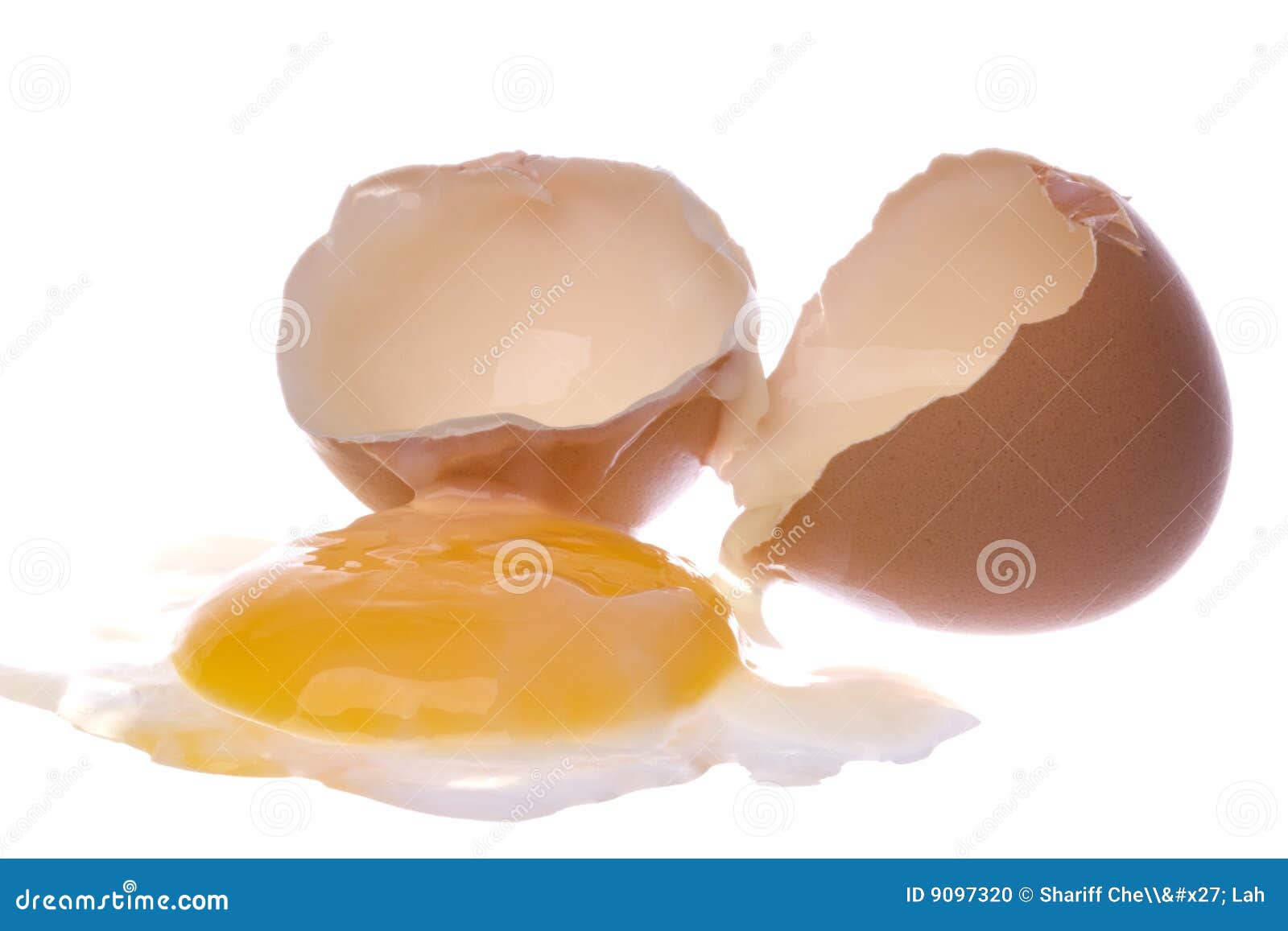 Half Boiled Chicken Egg Isolated Stock Photo - Image of cooked, golden ...