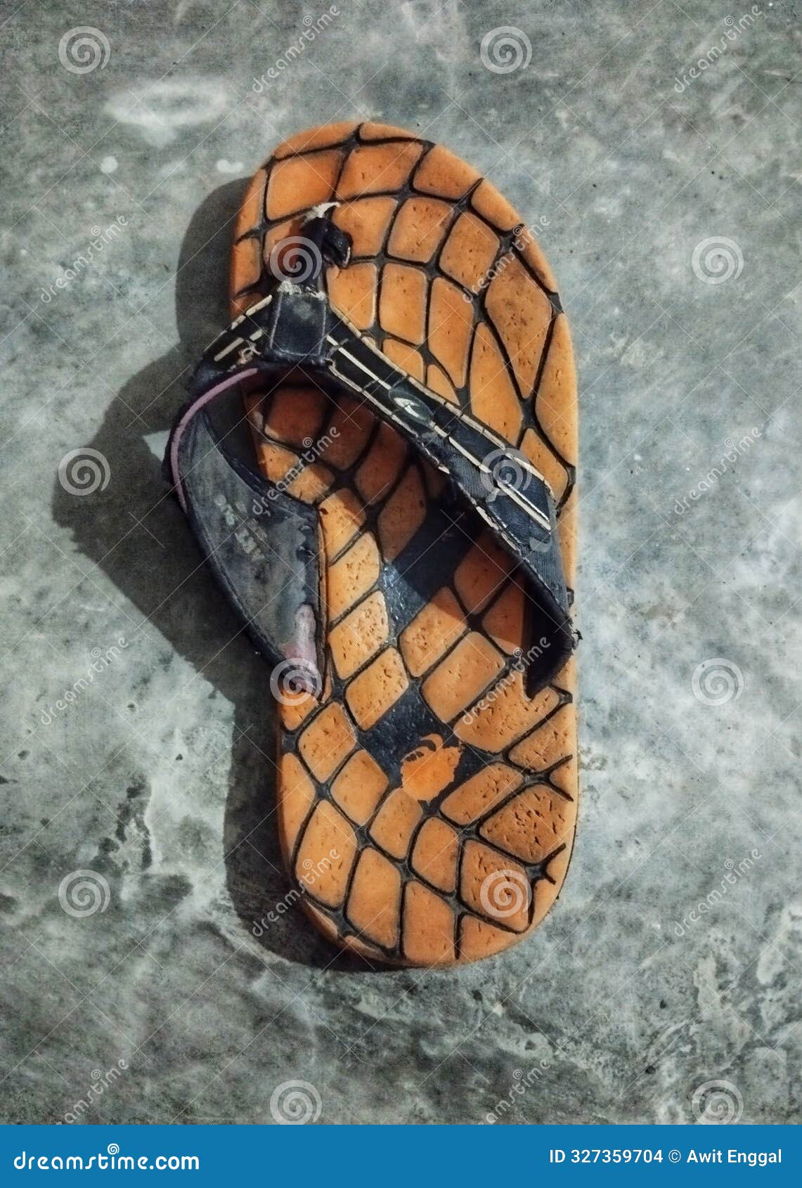 Half of broken slippers stock photo. Image of footwear - 327359704