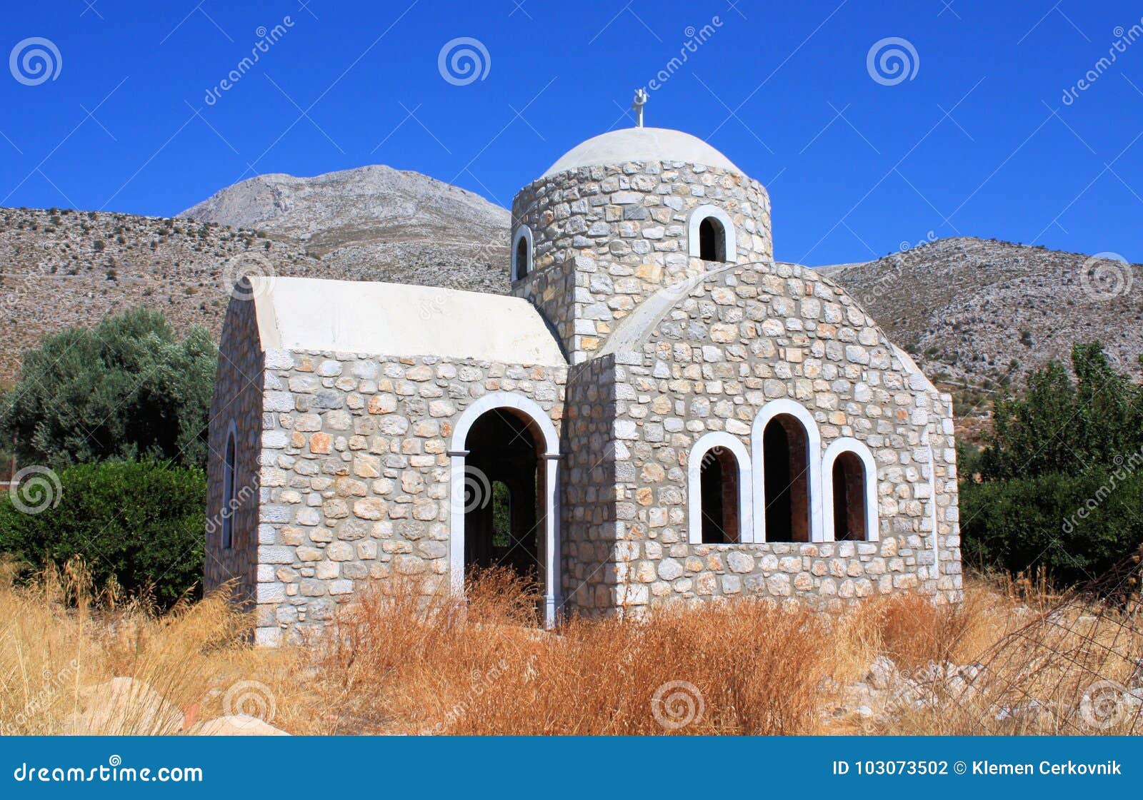 Half built church stock photo. Image of cross, greek - 103073502