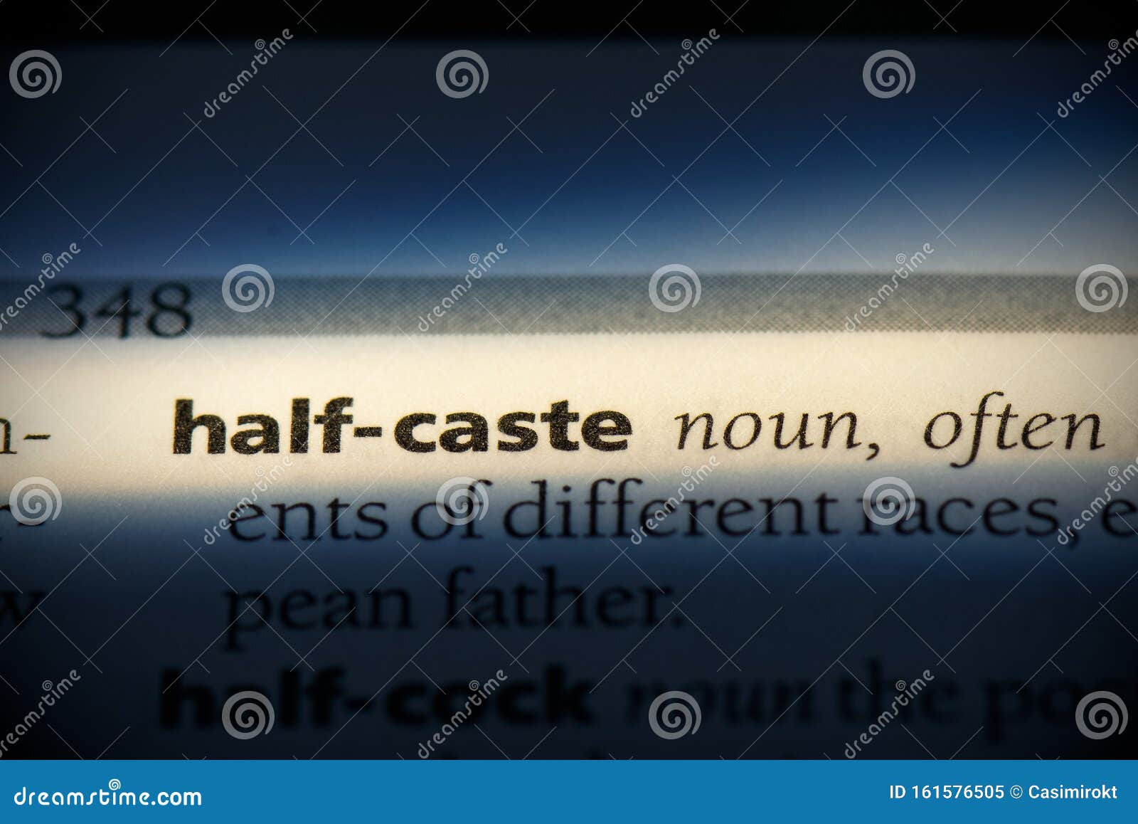 Half-caste stock image. Image of linguistic, reference - 161576505