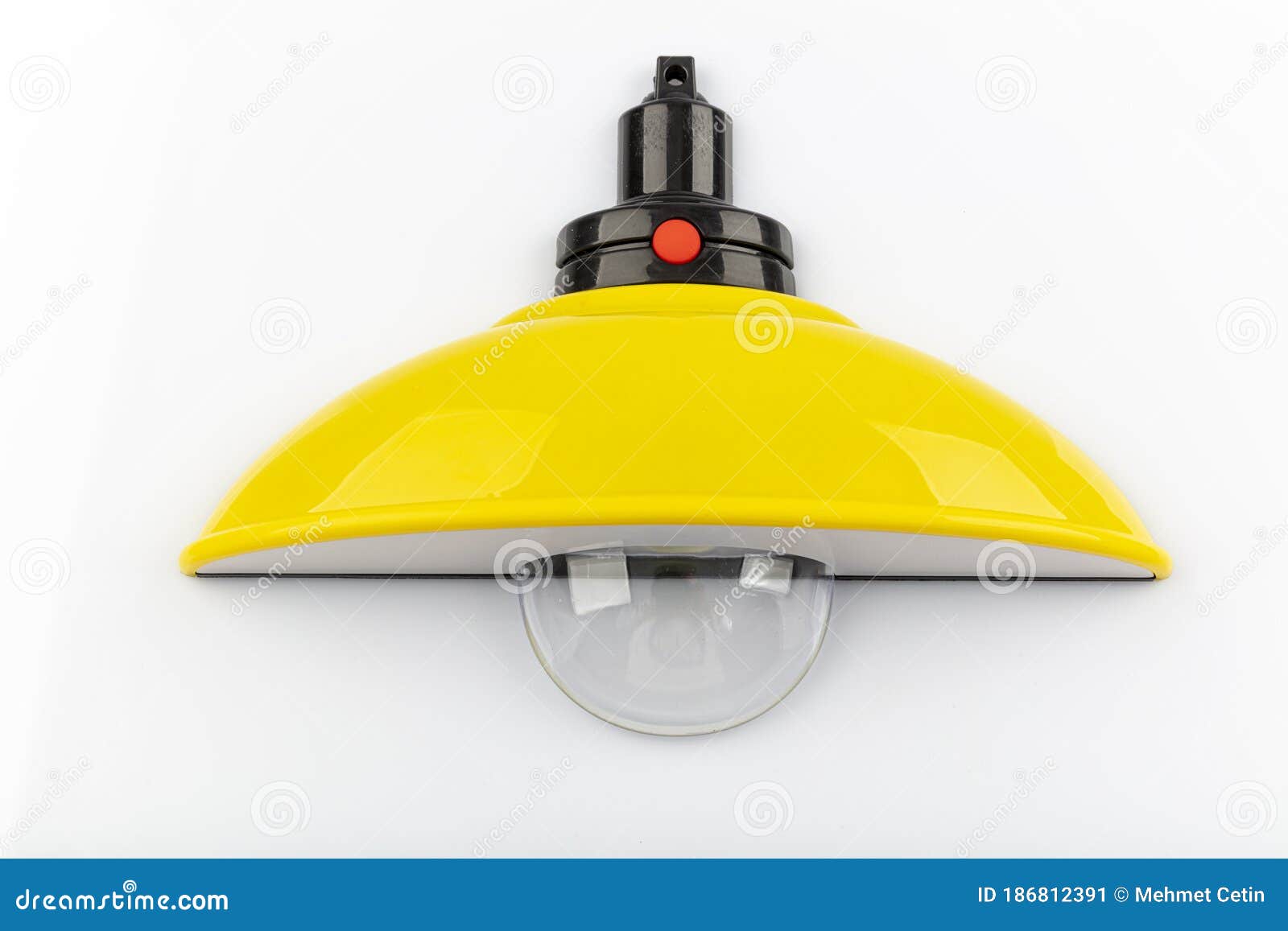 Half Circle Rechargeable Wall LEd Light Isolated on White Background ...