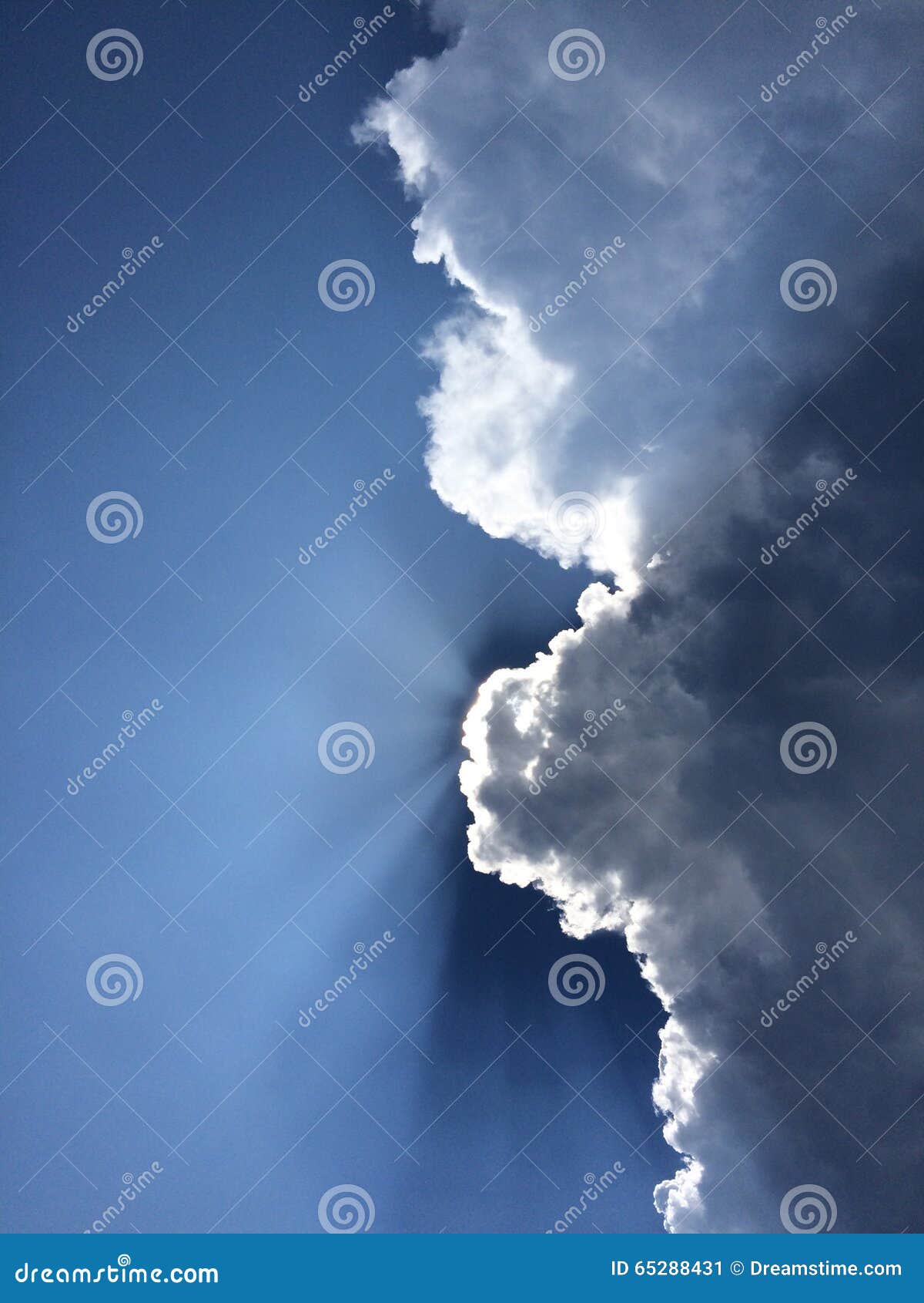 The half cloudy sky stock image. Image of hidden, cloudy - 65288431