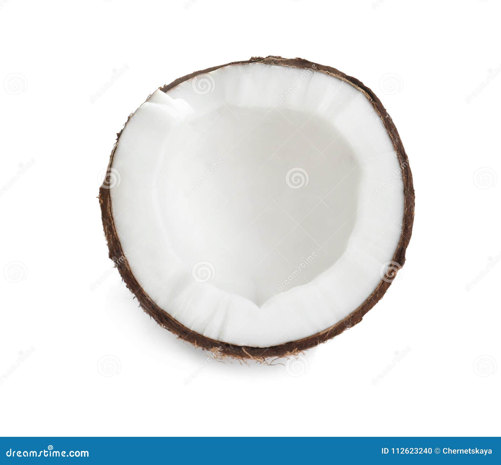 Half of coconut stock photo. Image of nutrition, organic - 112623240