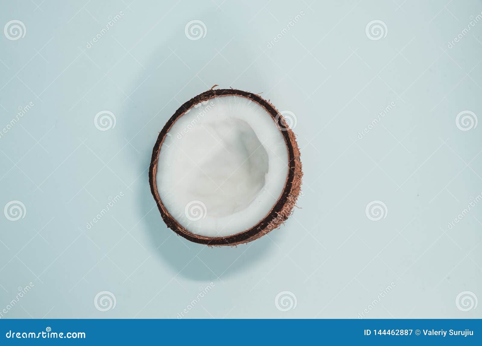 A half of coconut stock image. Image of delicious, ripe - 144462887