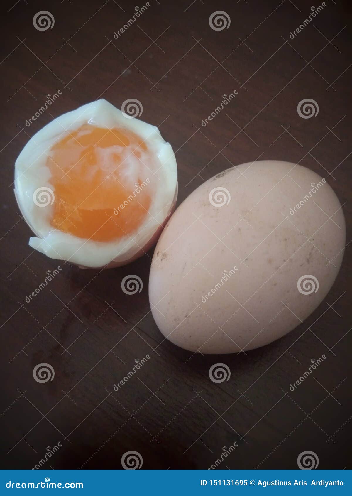 Half-cooked Chicken Eggs on the Table Stock Image - Image of diet, dish ...