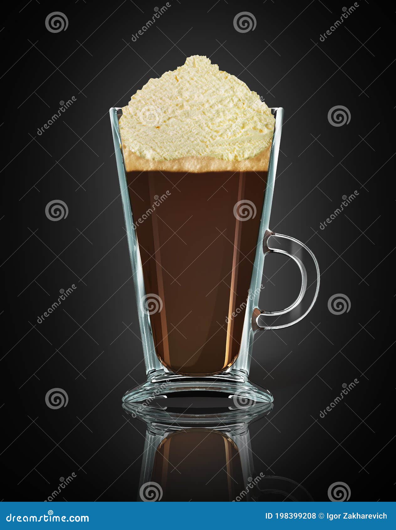 Coffee Glace Logo. Types Of Coffee. Handwritten Lettering Design ...