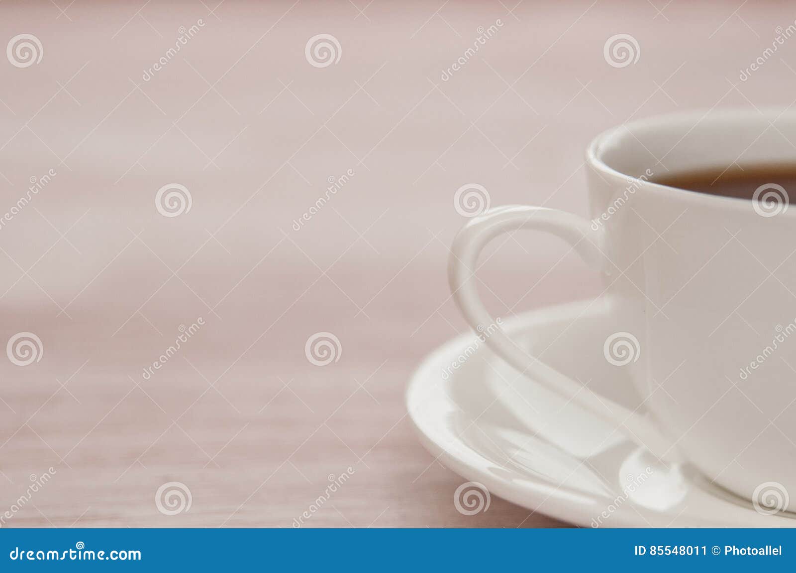 Half Cup of Tea on a Old Wooden Background Stock Image - Image of ...