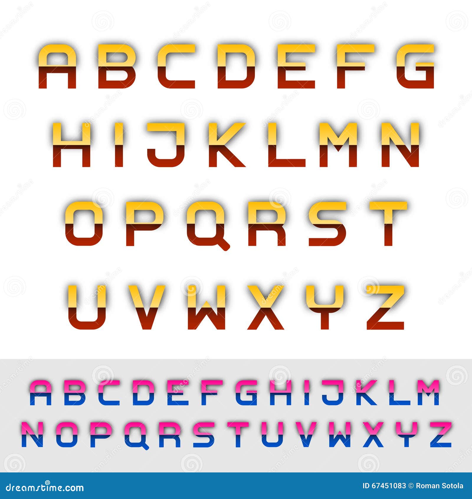 Half Font. Vector Alphabet | CartoonDealer.com #120838109 Half Font. Vector Alphabet | CartoonDealer.com #120838109
