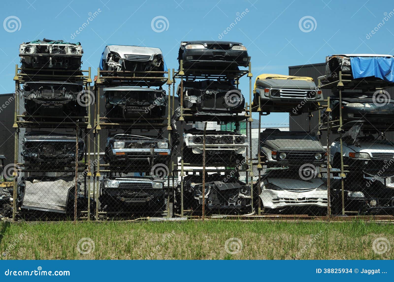 Half Cut Car stock photo. Image of motor, repairs, parts - 38825934