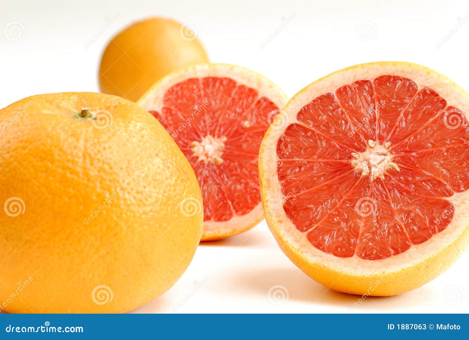 Half-cut grapefruit stock image. Image of health, healthy - 1887063