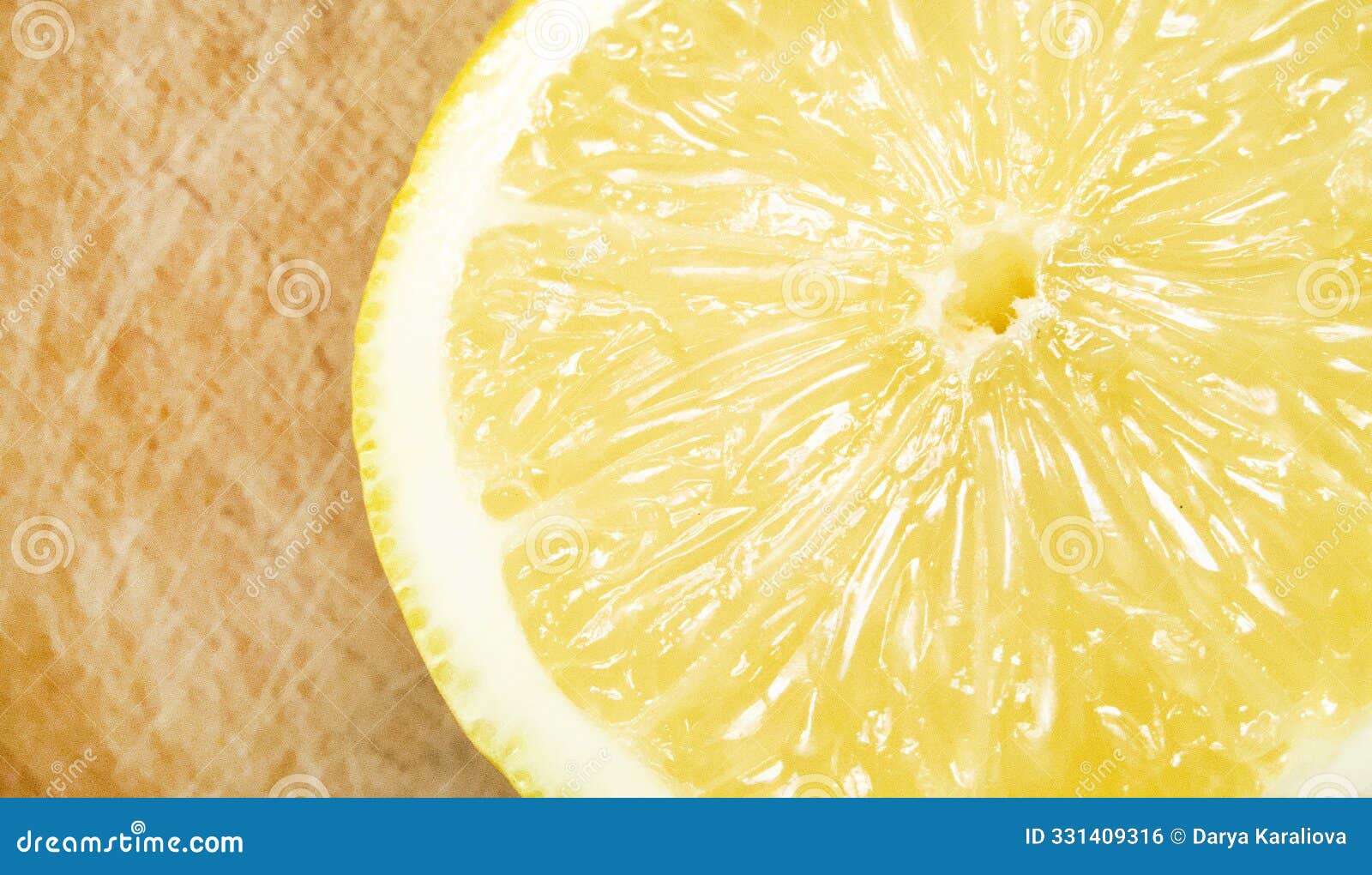 Half Cut Lemon Close Up Look on Inside Stock Photo - Image of clean ...