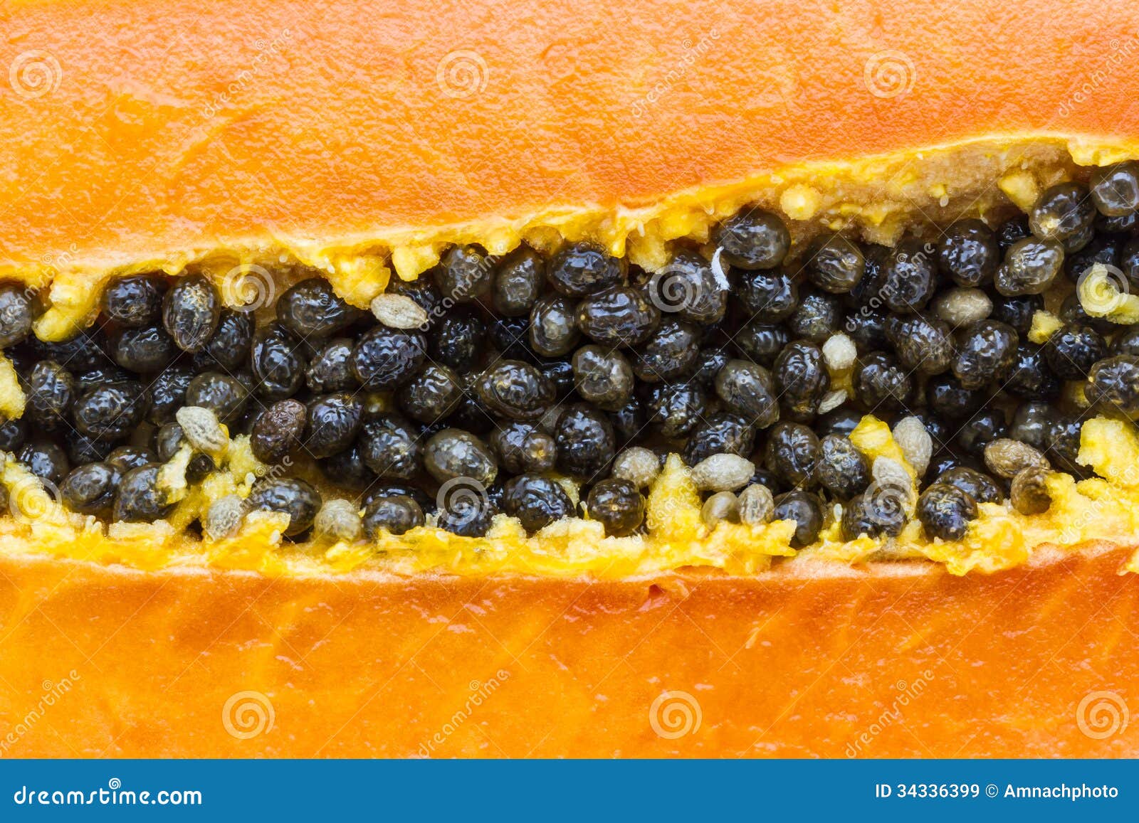 Half cut papaya fruits stock image. Image of space, delicious - 34336399