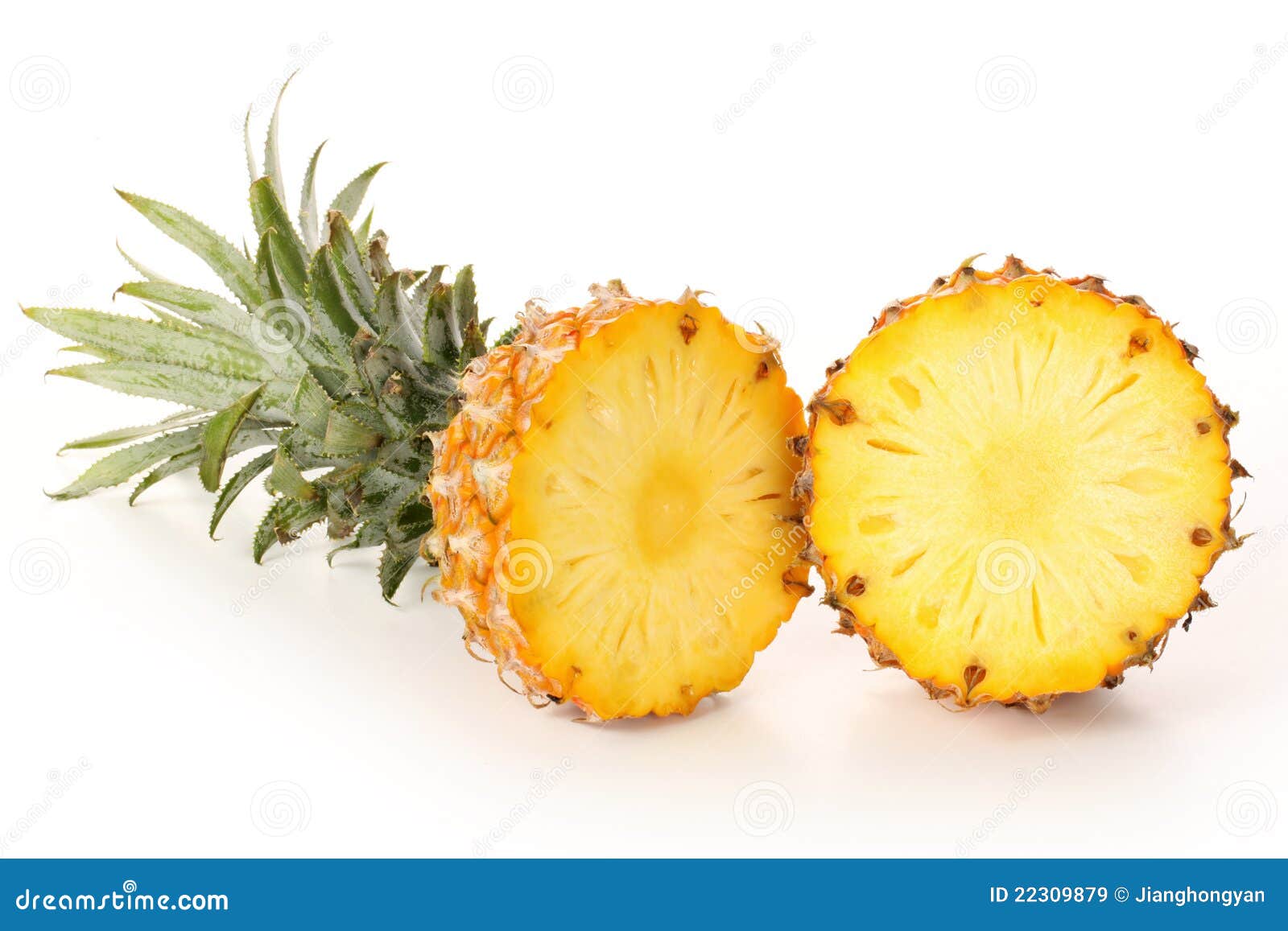 Pineapple Cut In Half