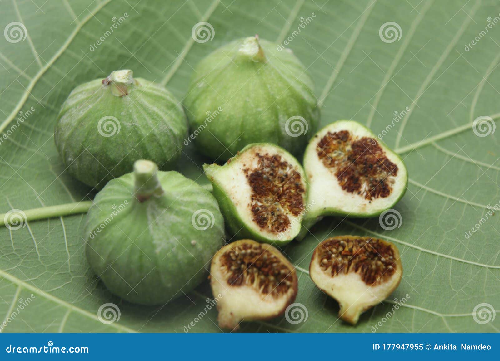 Half Cut Shape of Fig Fruit Stock Image - Image of nourishment, healthy ...