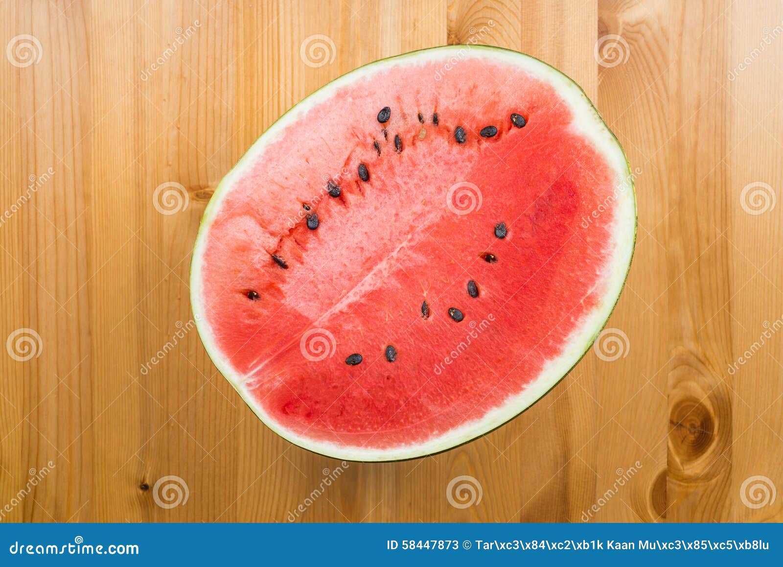 Half cut watermelon stock image. Image of leaves, white - 58447873