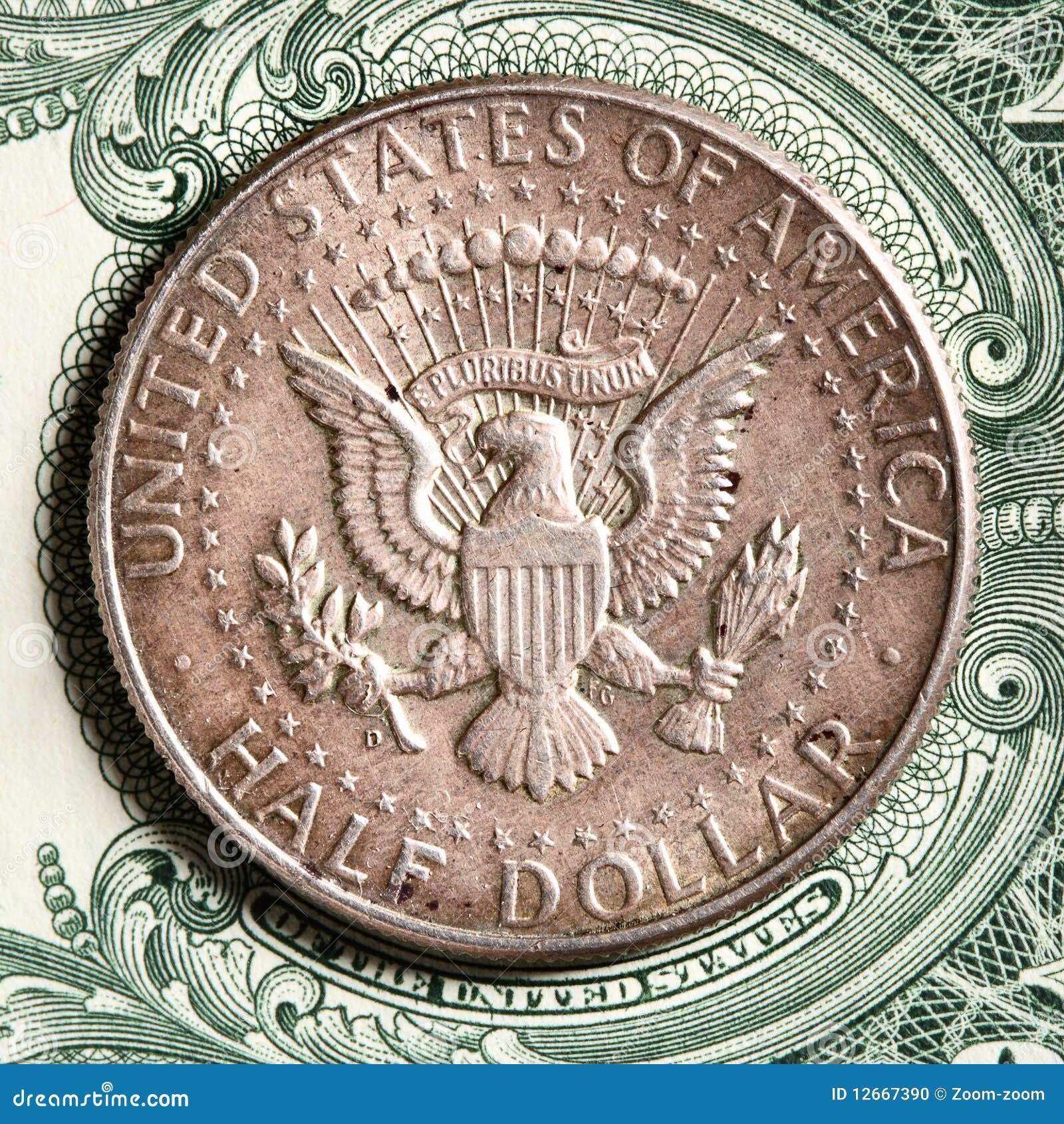 Half dollar stock photo. Image of financial, details - 12667390
