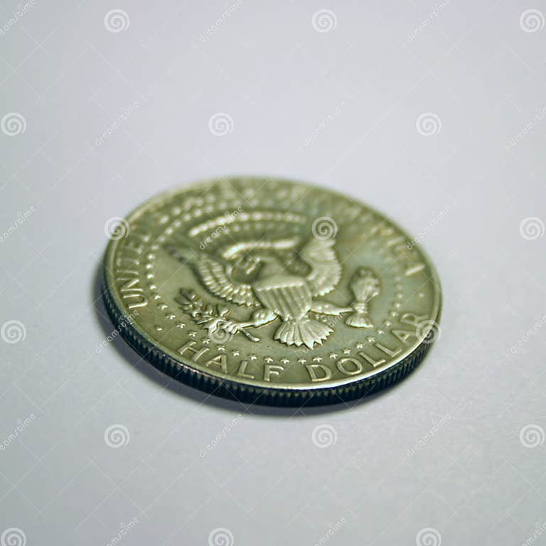 Half dollar stock image. Image of currency, dollar, america - 58361