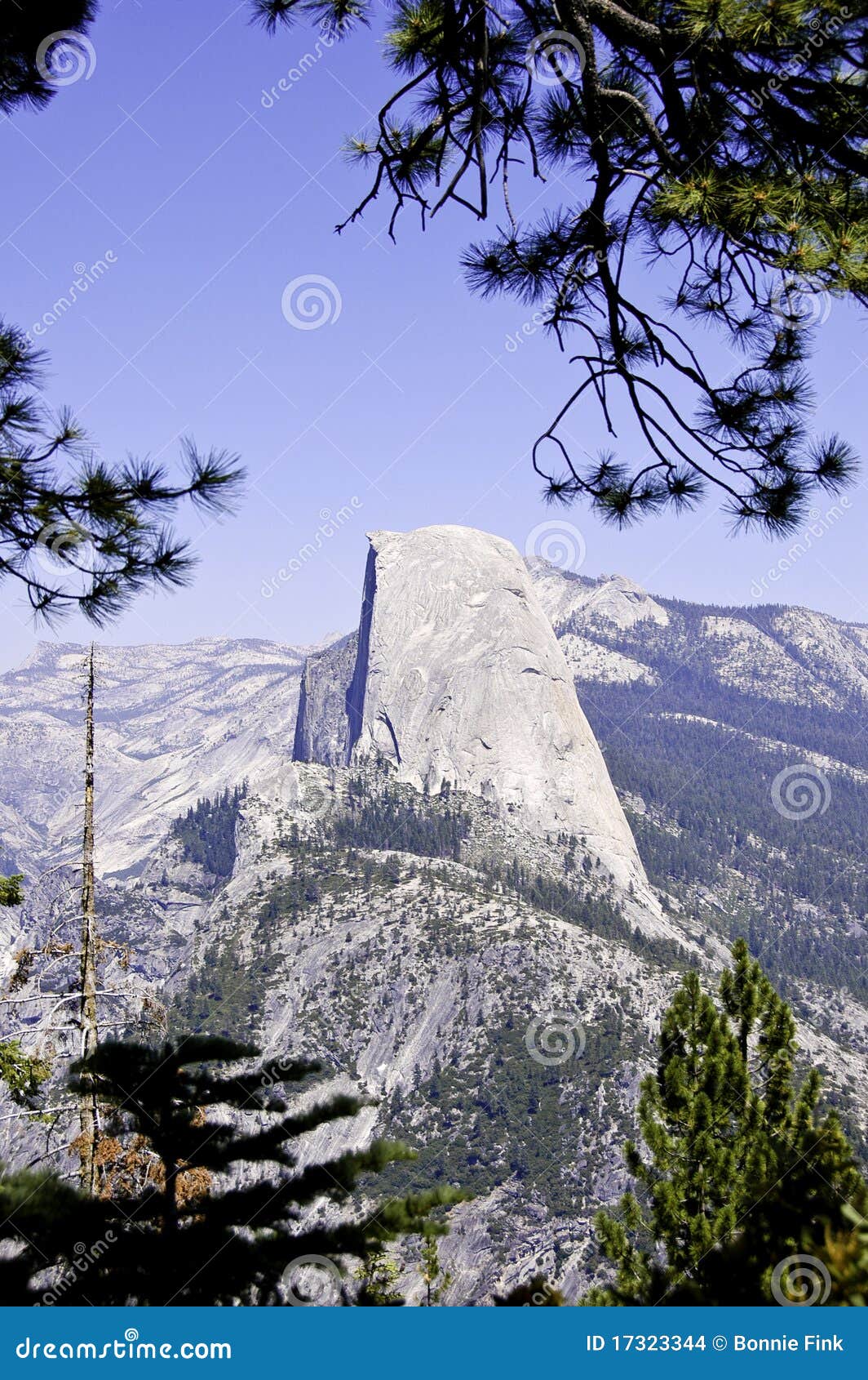 Half Dome stock photo. Image of america, peak, landscape - 17323344