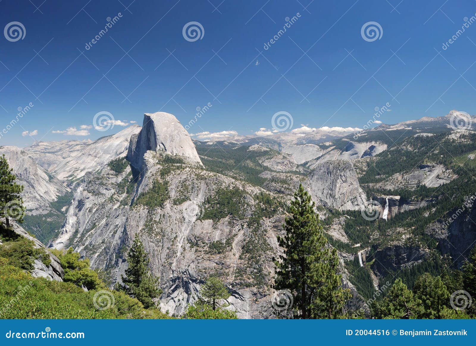 Half Dome stock photo. Image of states, glacier, sierra - 20044516