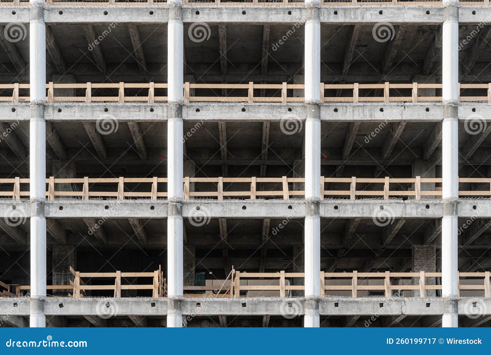 Half-done Construction Detail of a Building Editorial Photography ...