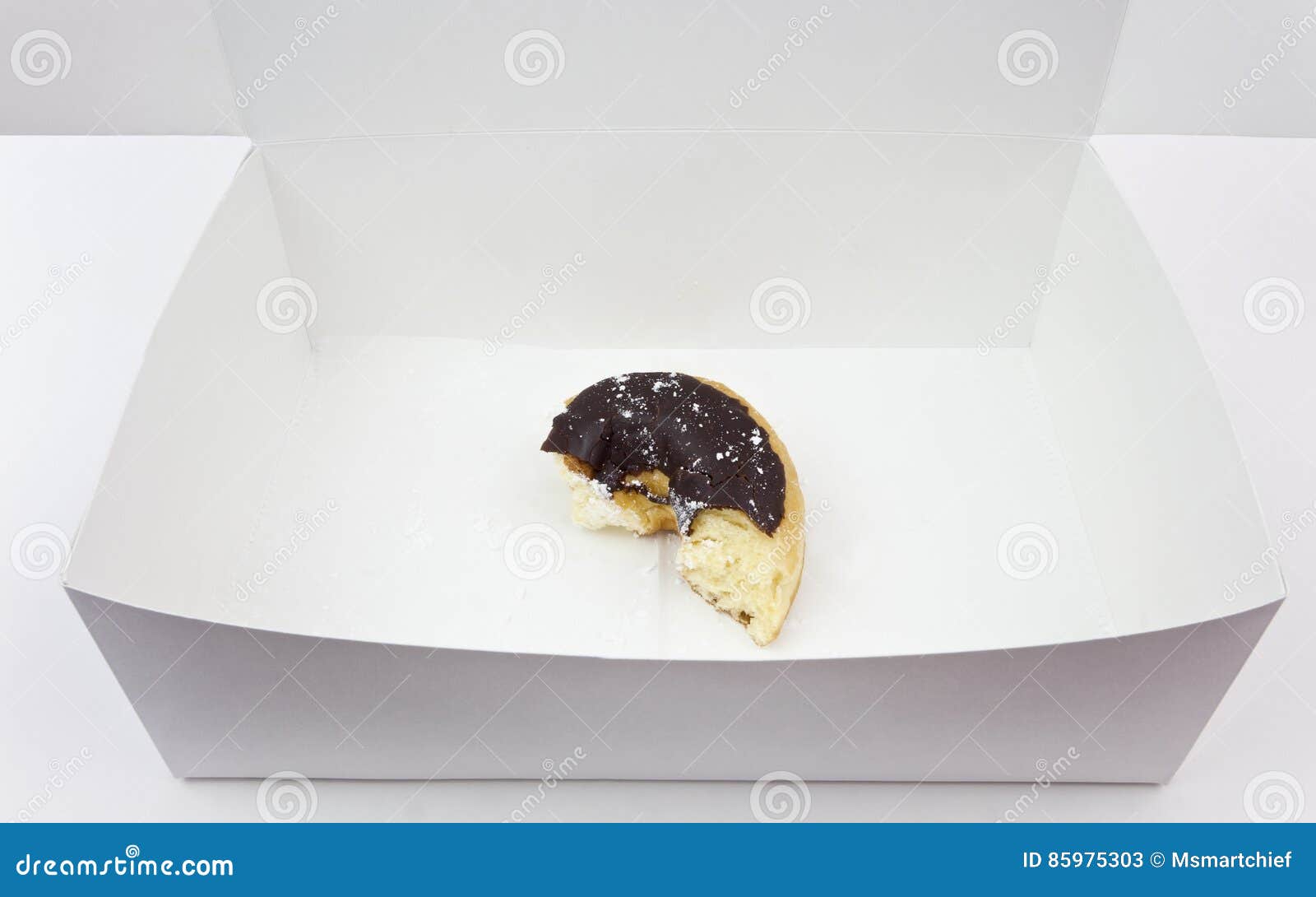 Half a Donut stock image. Image of pastry, humor, food - 85975303