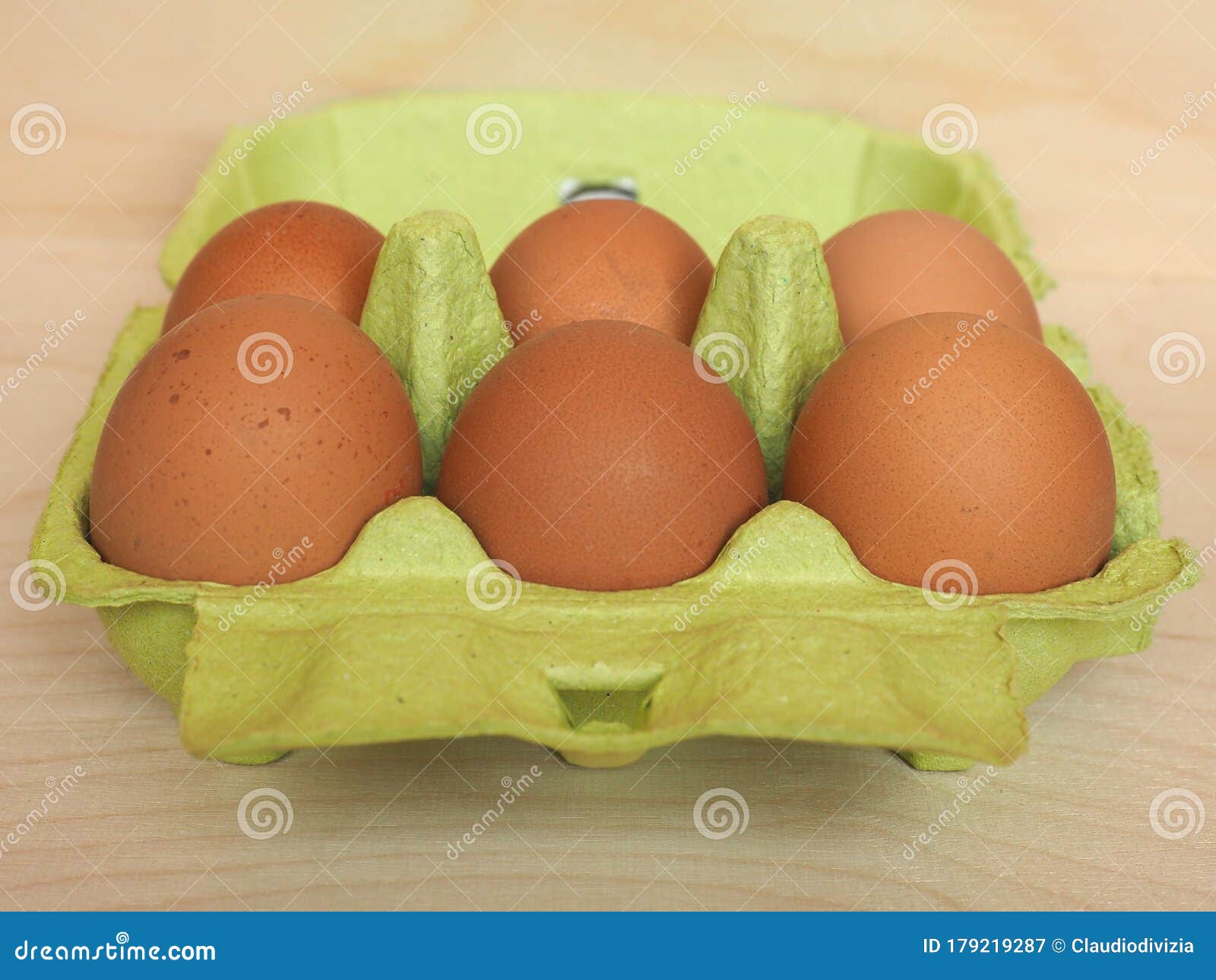 Half dozen eggs carton stock image. Image of dozen, carton - 179219287