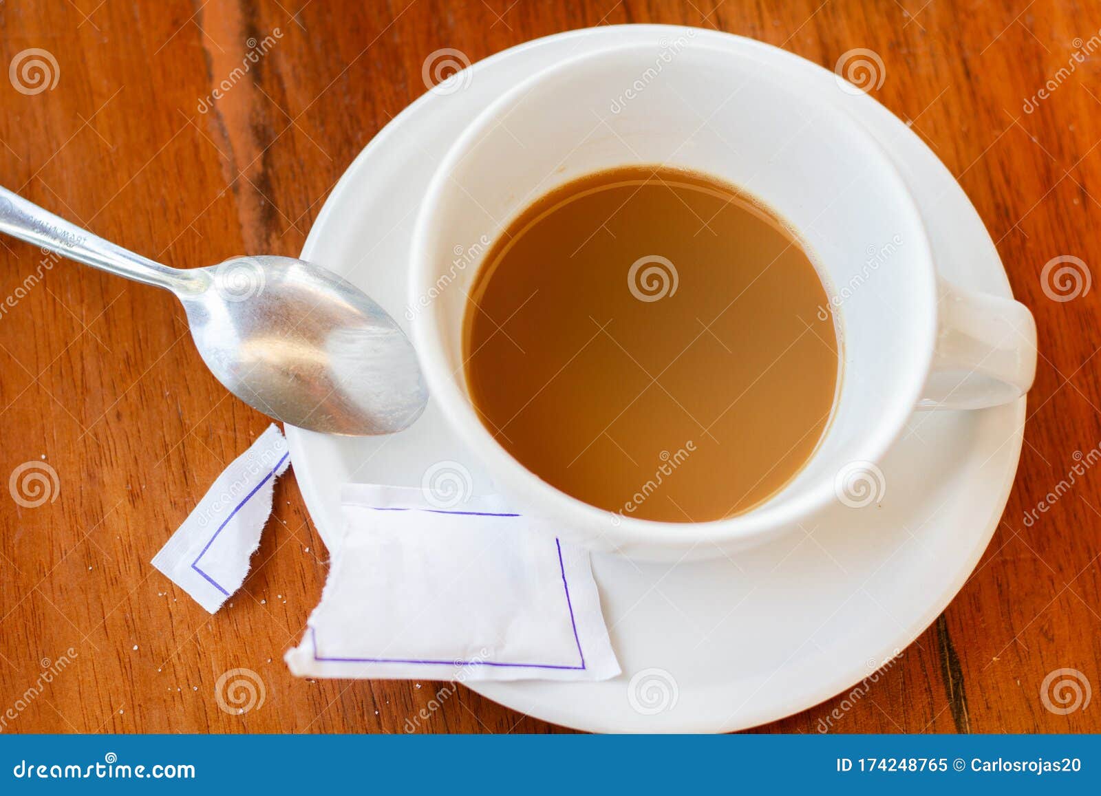Half drunk cup of coffee stock image. Image of aroma - 174248765