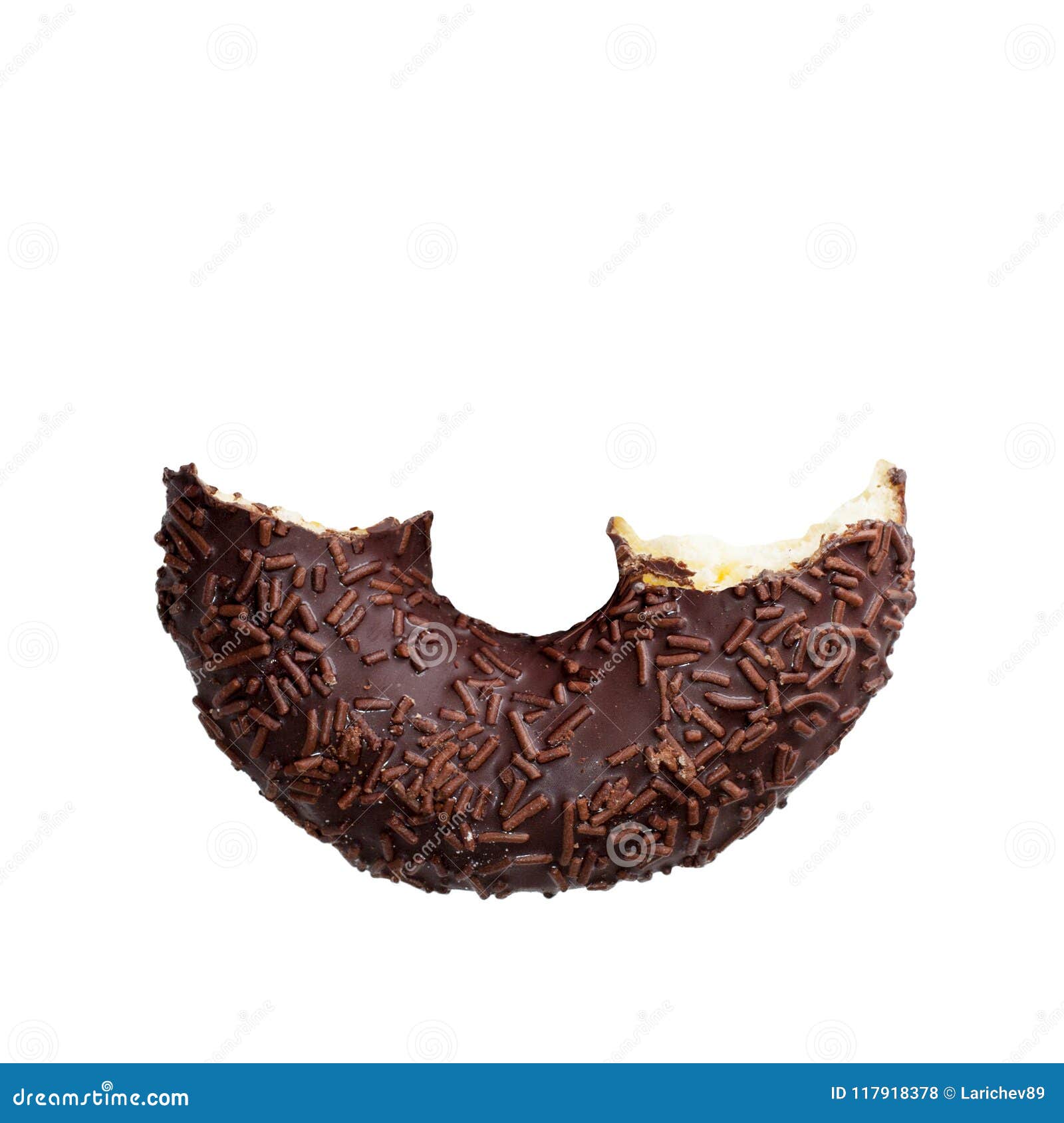 Half Eaten Ice Cream, Icon Cartoon Vector | CartoonDealer.com #261059615