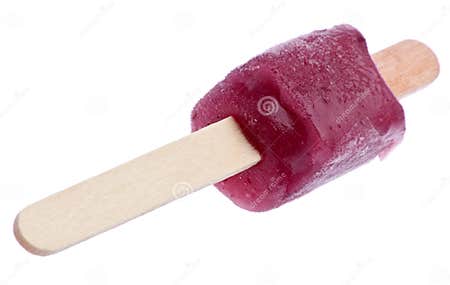 Half Eaten Ice Cream Pop stock image. Image of cream - 14310543