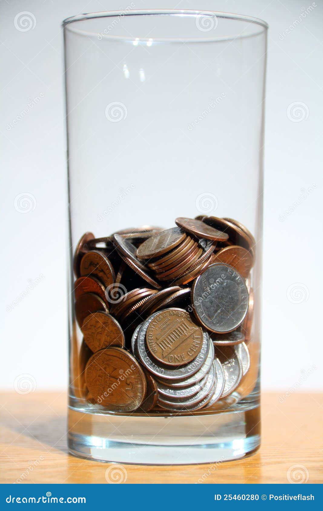Half empty or half full stock photo. Image of pessimism - 25460280