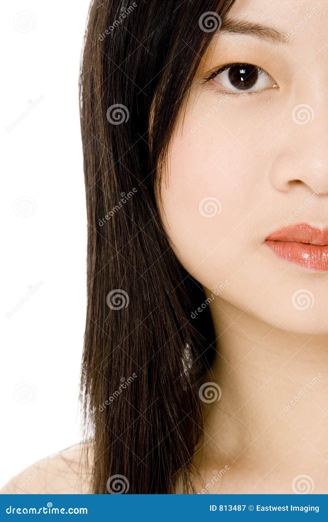Half Face stock image. Image of woman, clear, youthful - 813487
