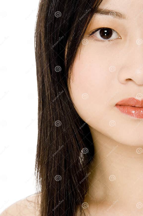 Half Face stock image. Image of woman, clear, youthful - 813487