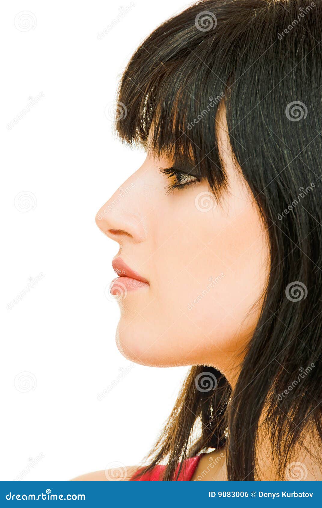 Half face stock photo. Image of charming, adult, eyes - 9083006